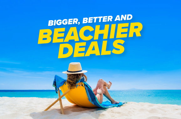 Everything’s Better On the Beach – Find & Book Cheap Holiday Deals